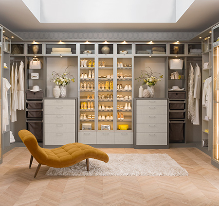 Conception de Garde-Robes personnalisees - California Closets