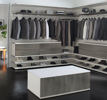 Garde-Robes Walk-in sur mesure - California Closets